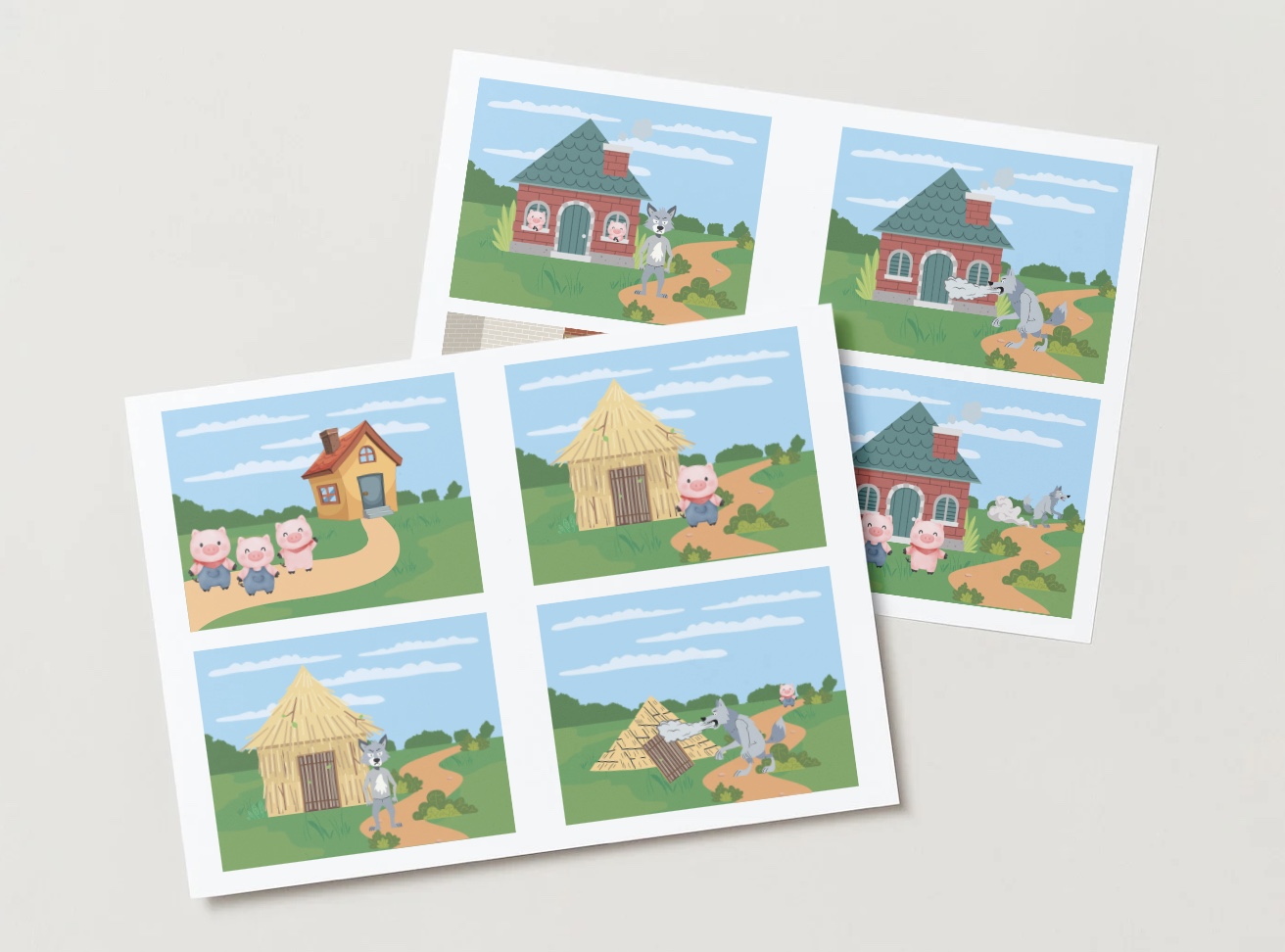 Traditional Tales - 3 Little Pigs Story Sequencing | Teaching Resources