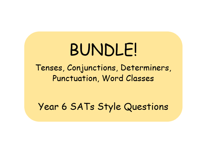 Variety of Year 6 SATs Style Questions | Teaching Resources