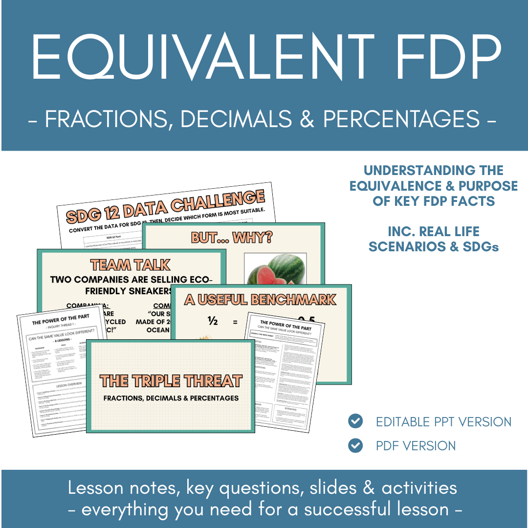 Equivalent Fractions, Decimals & Percentages | Lesson Notes, Slides ...