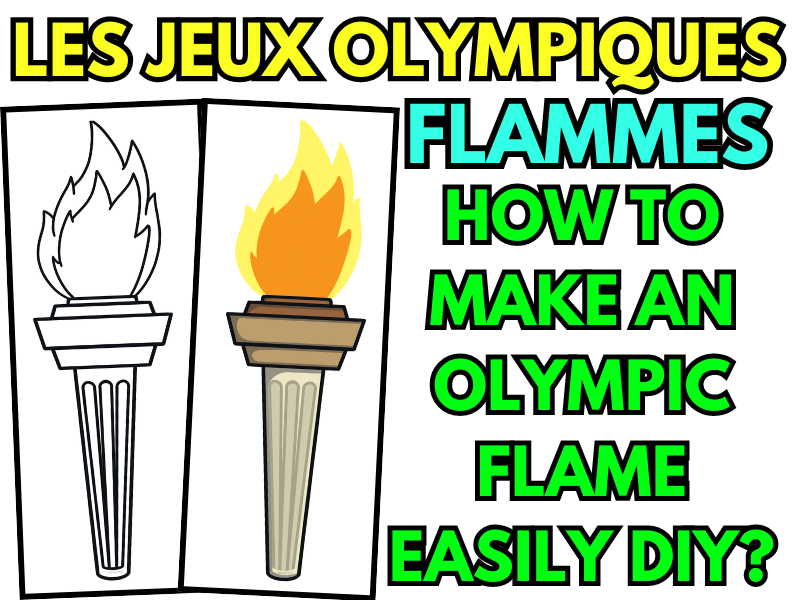 les jeux olympiques Paris 2024 ,Olympic Games Paris 2024 Flames ...