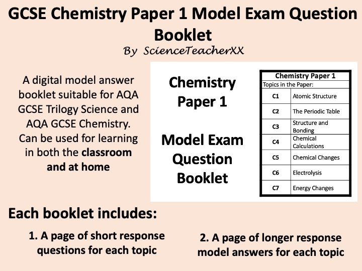 AQA GCSE Paper 1 Revision Booklets Bundle | Teaching Resources