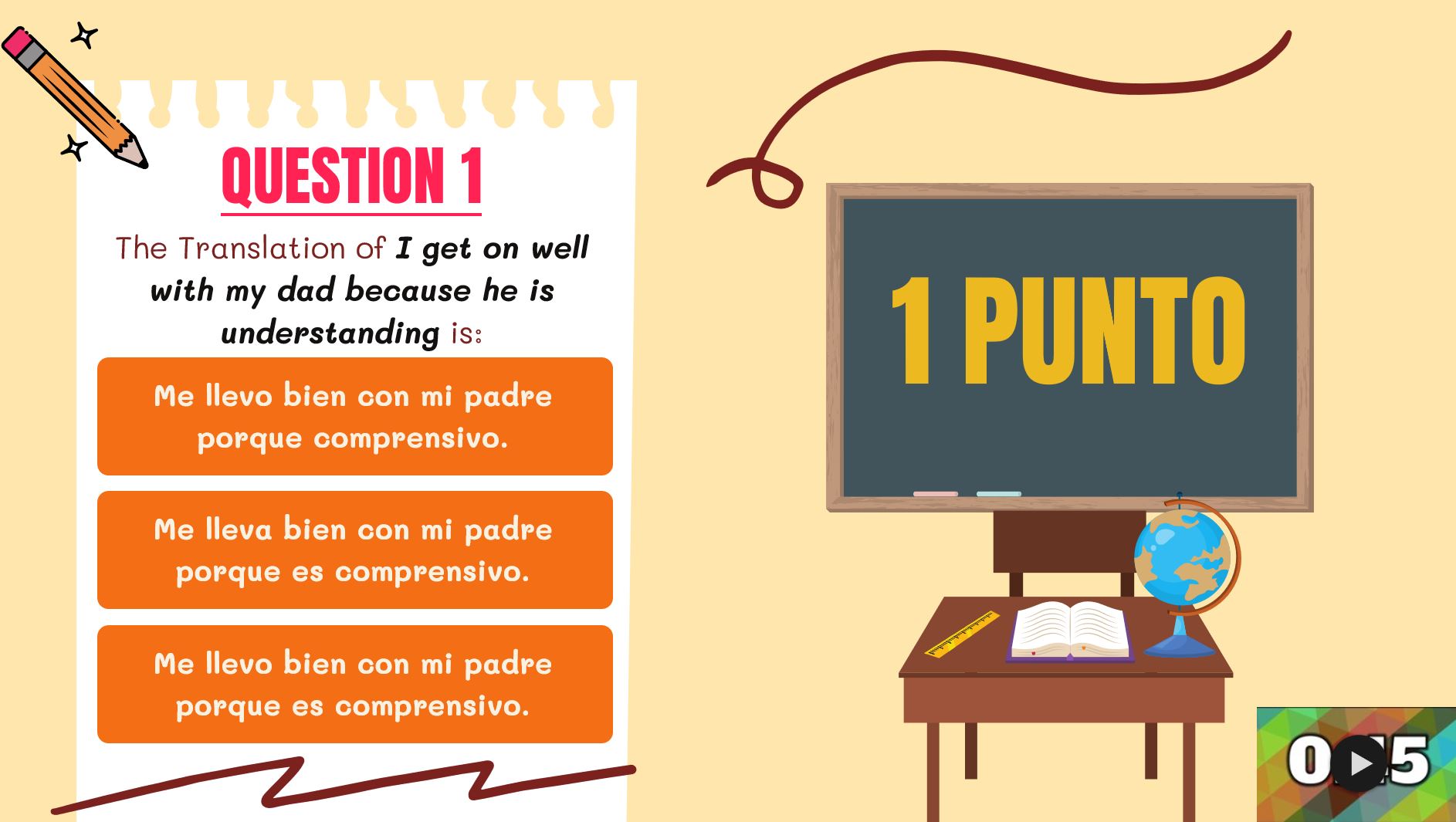 Spanish End of Year Quiz (Year 9) | Teaching Resources
