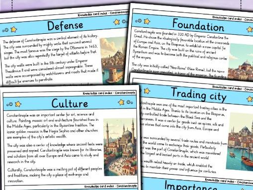 Constantinople - Flashcards | History | Key Events | Rise and Fall of ...