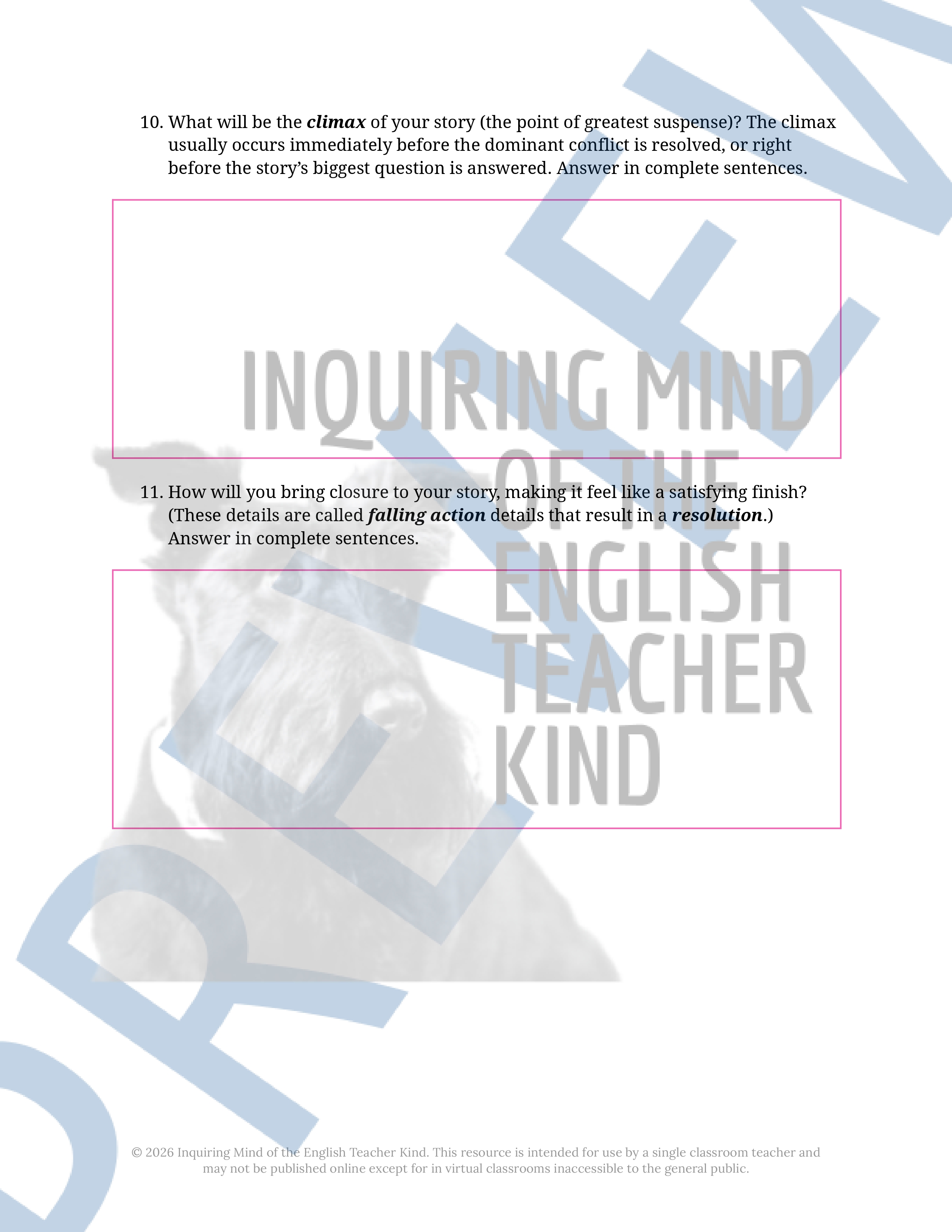 Creative Writing Unit Plan and Narrative Project | Love Stories ...
