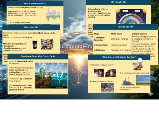 GCSE D&T Theory– Environmental Impact & Sustainability unit of work ...