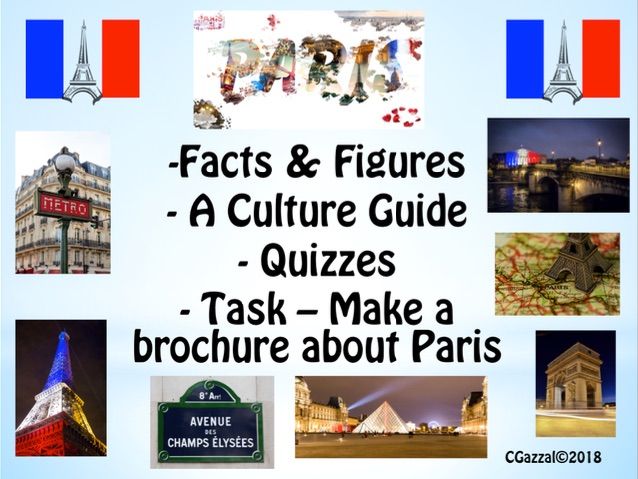 Paris - A Cultural Resource. | Teaching Resources