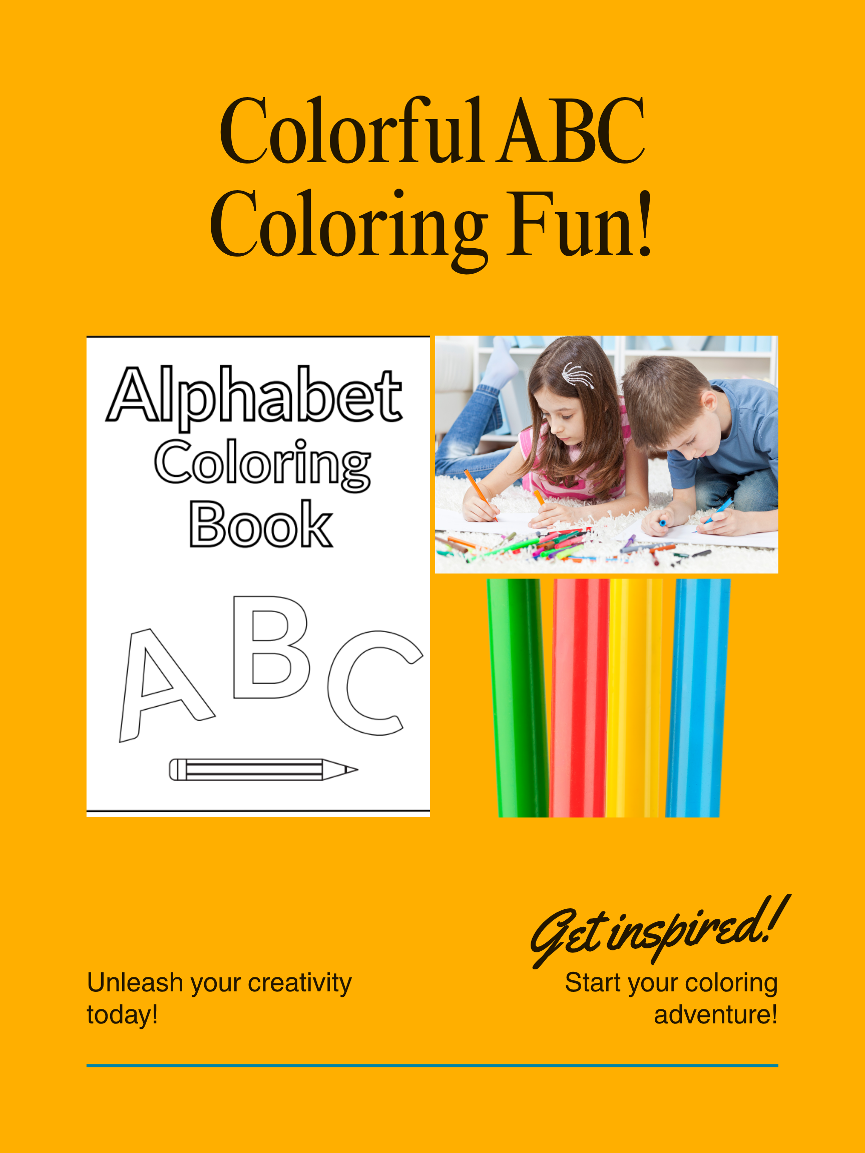ABC Alphabet Coloring Book – Calm Learning for Early Years | Teaching ...