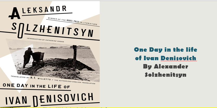 IB Language A: One Day in the Life of Ivan Denisovich | Teaching Resources