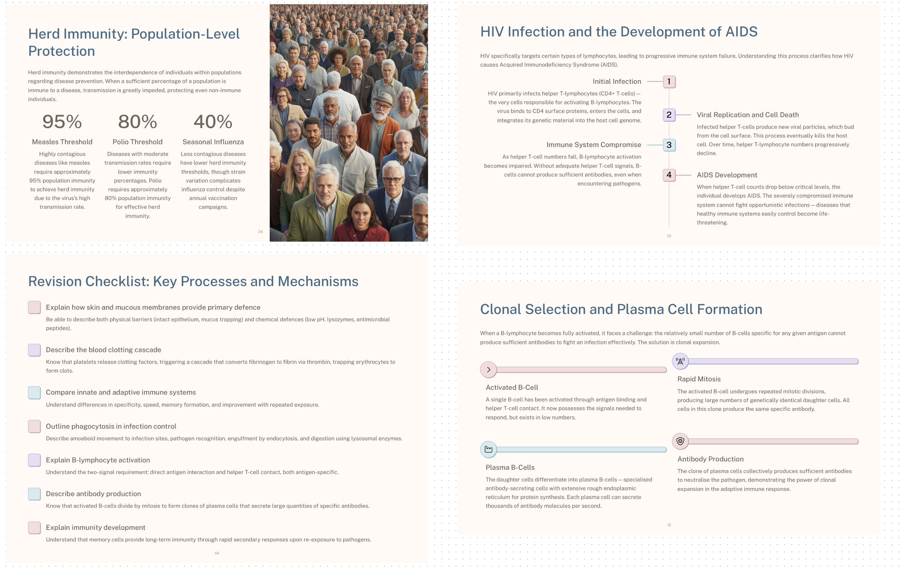 IB DP Biology C3.2 Defence Against Disease Teaching Notes & PowerPoint ...