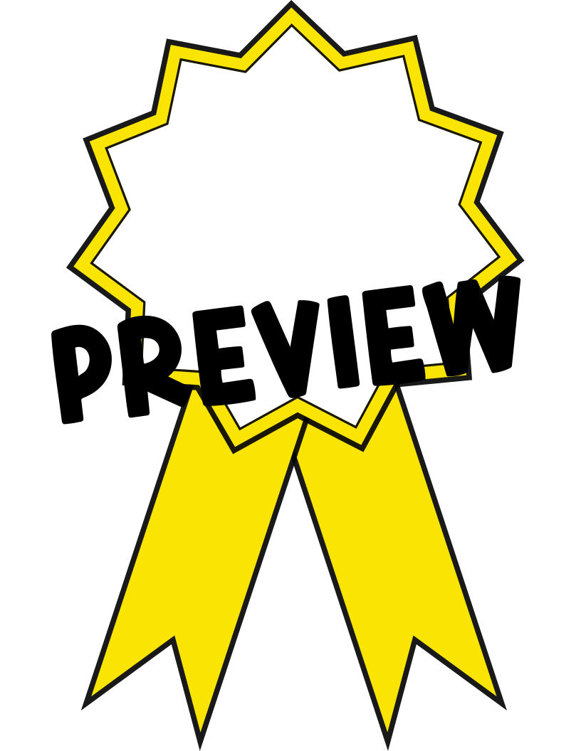Blank Award Ribbon Templates - Clip Art - | Teaching Resources