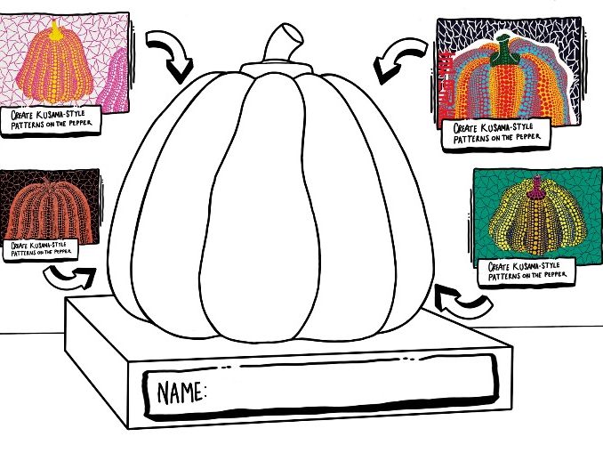 Create your own Yayoi Kusama Patterns | Teaching Resources