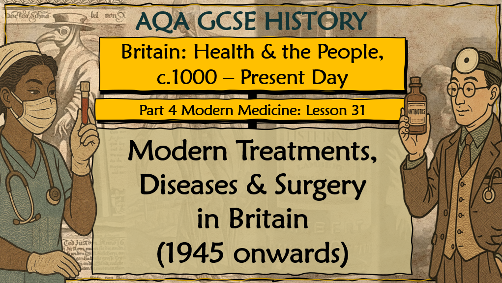 Modern Treatment & Surgical Methods - AQA - Britain Health & People ...
