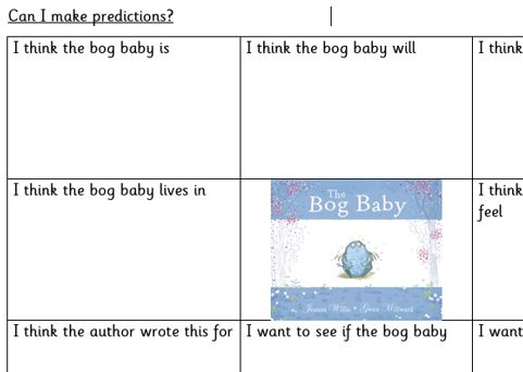 The Bog Baby Unit of Work | Teaching Resources