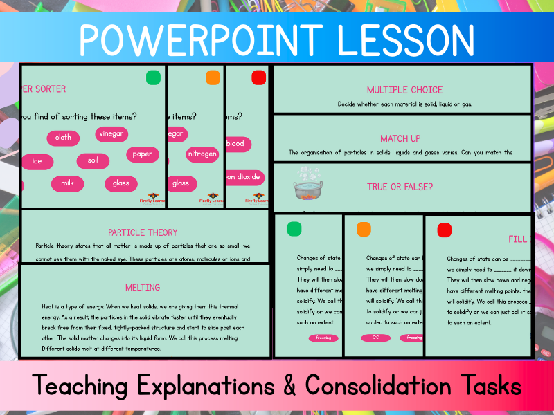 States of Matter- Science Lesson PowerPoint Presentation ...