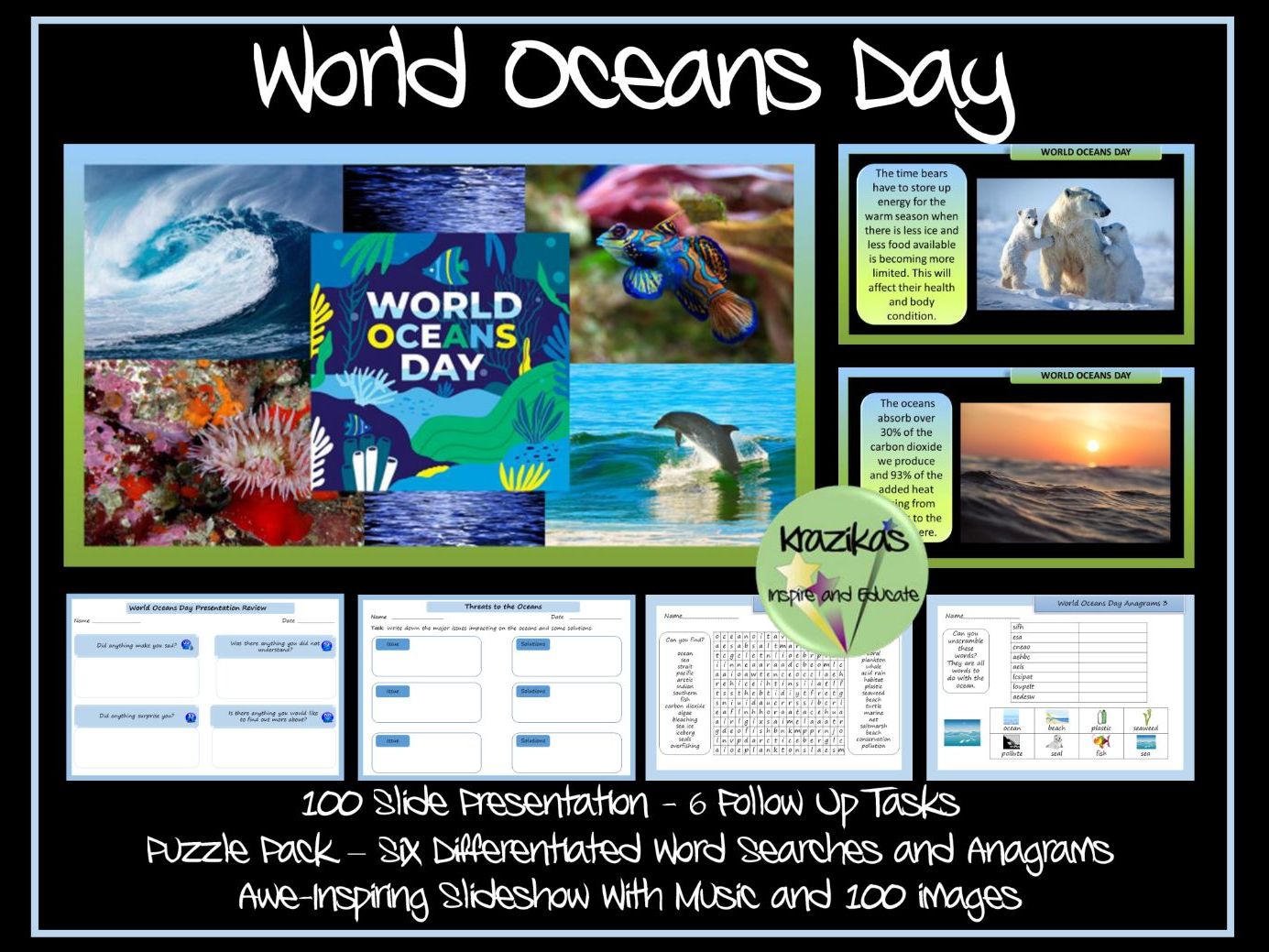 World Oceans Day Bundle | Teaching Resources