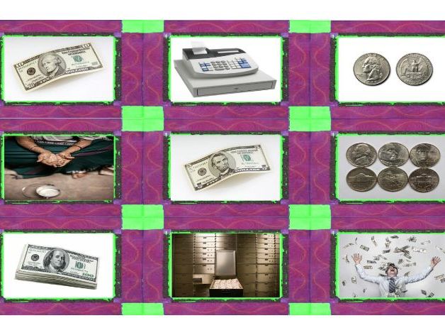 Money and Banking 6 Spanish Photo Game Bundle | Teaching Resources