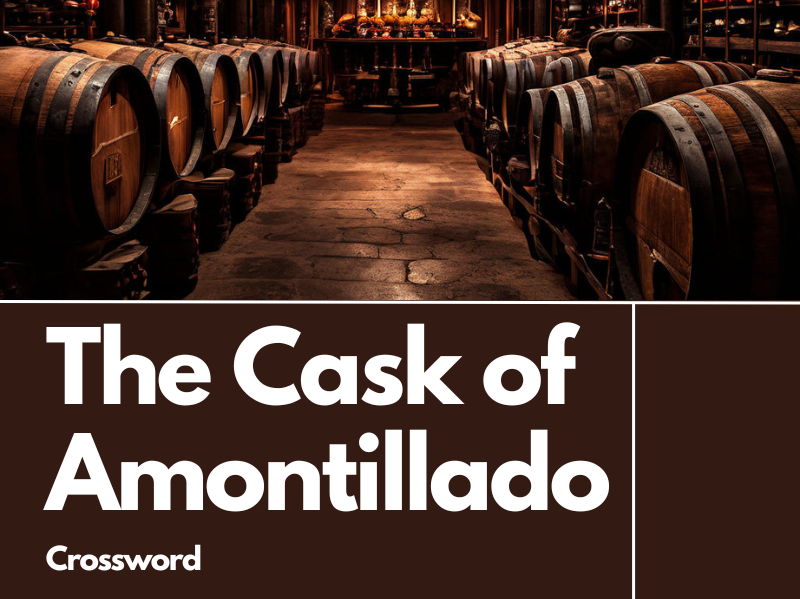 The Cask of Amontillado Activities and Teaching Resources Bundle ...