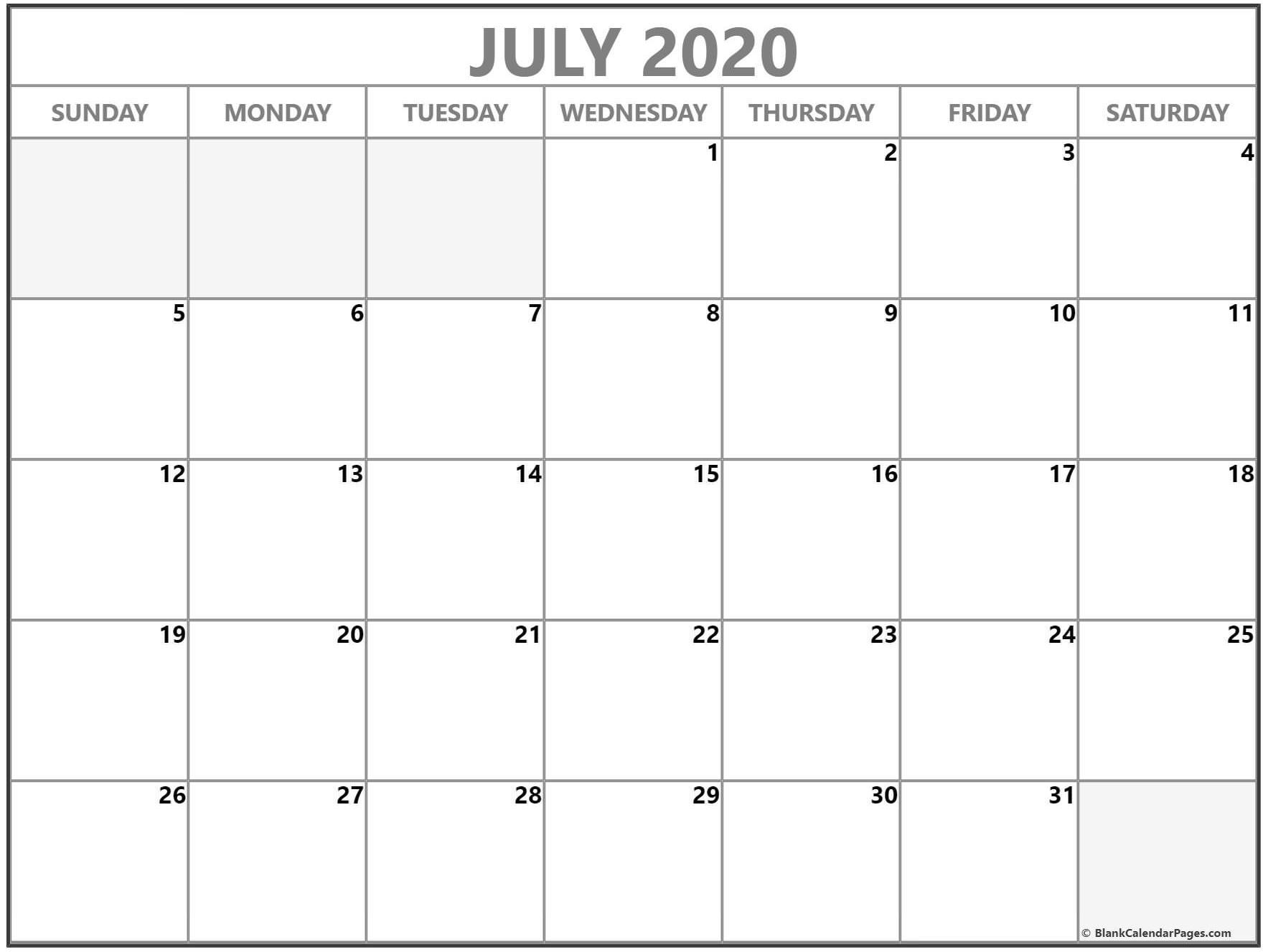 Blankcalendarpages - Teaching Resources - TES