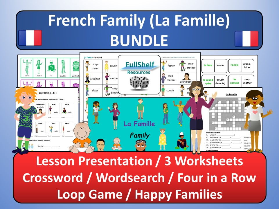 La Famille French Family by FullShelf - Teaching Resources - Tes