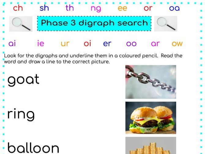 Phase 3 digraph search | Teaching Resources