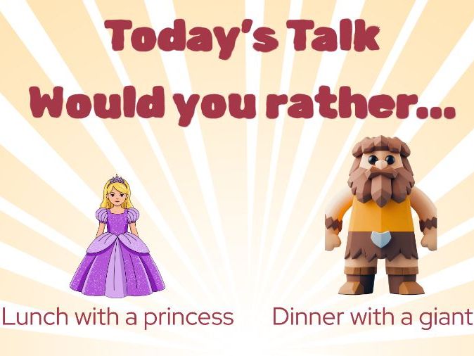 Today's Talk: Conversation prompts for EYFS | Teaching Resources