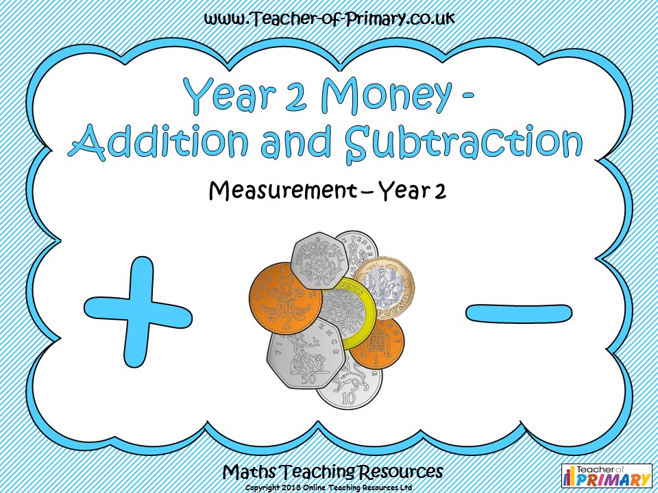 Year 2 Money Addition And Subtraction Teaching Resources