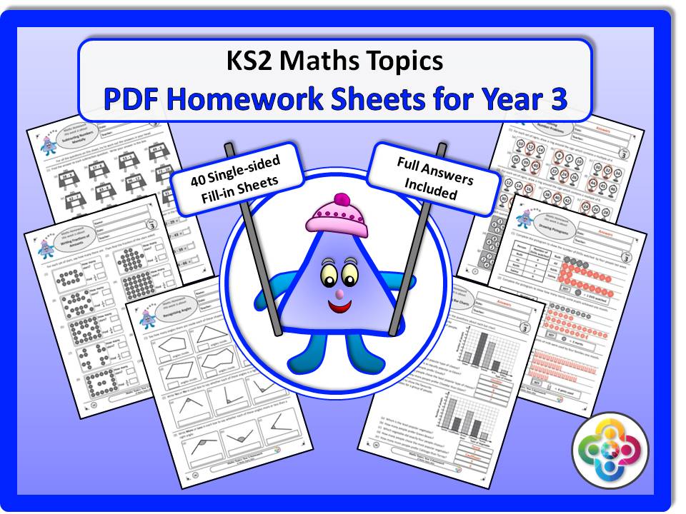 Maths Homework Year 3 Teaching Resources