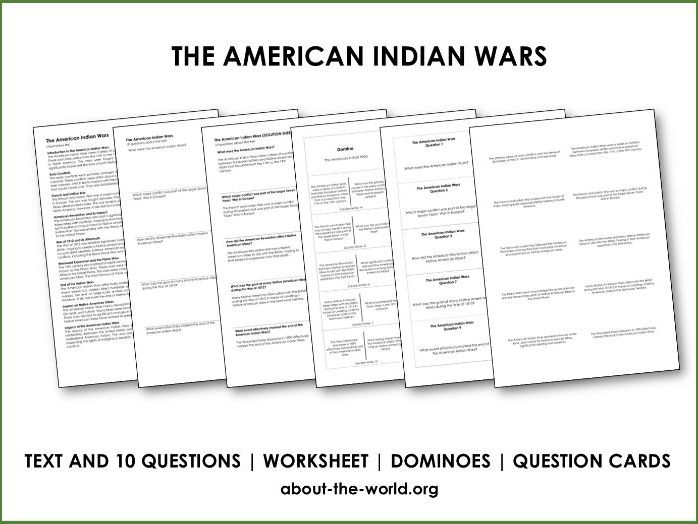The American Indian Wars | Teaching Resources