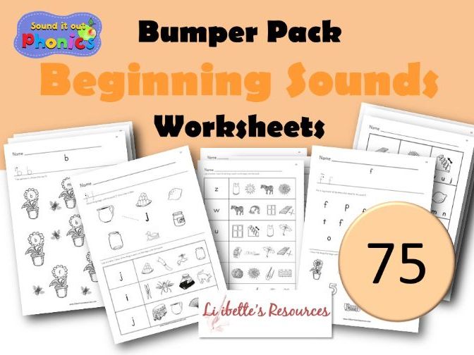 Initial Sounds Phonic Worksheets For Phases 2 And 3 Teaching Resources