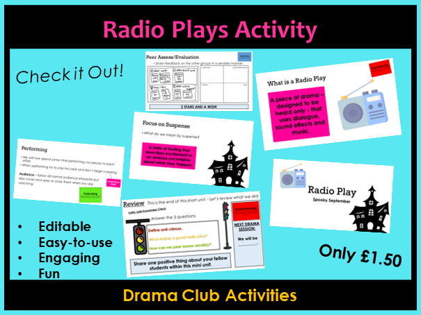 Drama Lesson Plans: Middle School Teaching Resources ǀ Tes