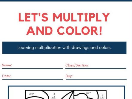 MULTIPLICATION ACTIVITY | Teaching Resources