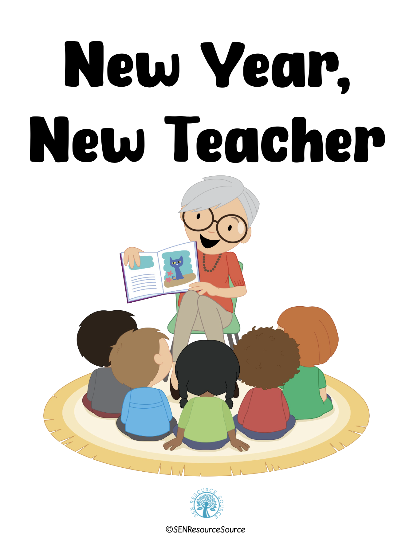 New Year New Teacher Social Story | Teaching Resources