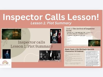 Inspector Calls PowerPoint | Teaching Resources