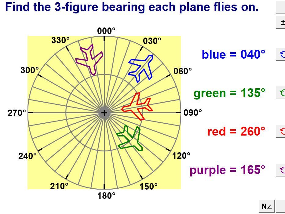 Bearings And Distances Between Points Teaching Resources