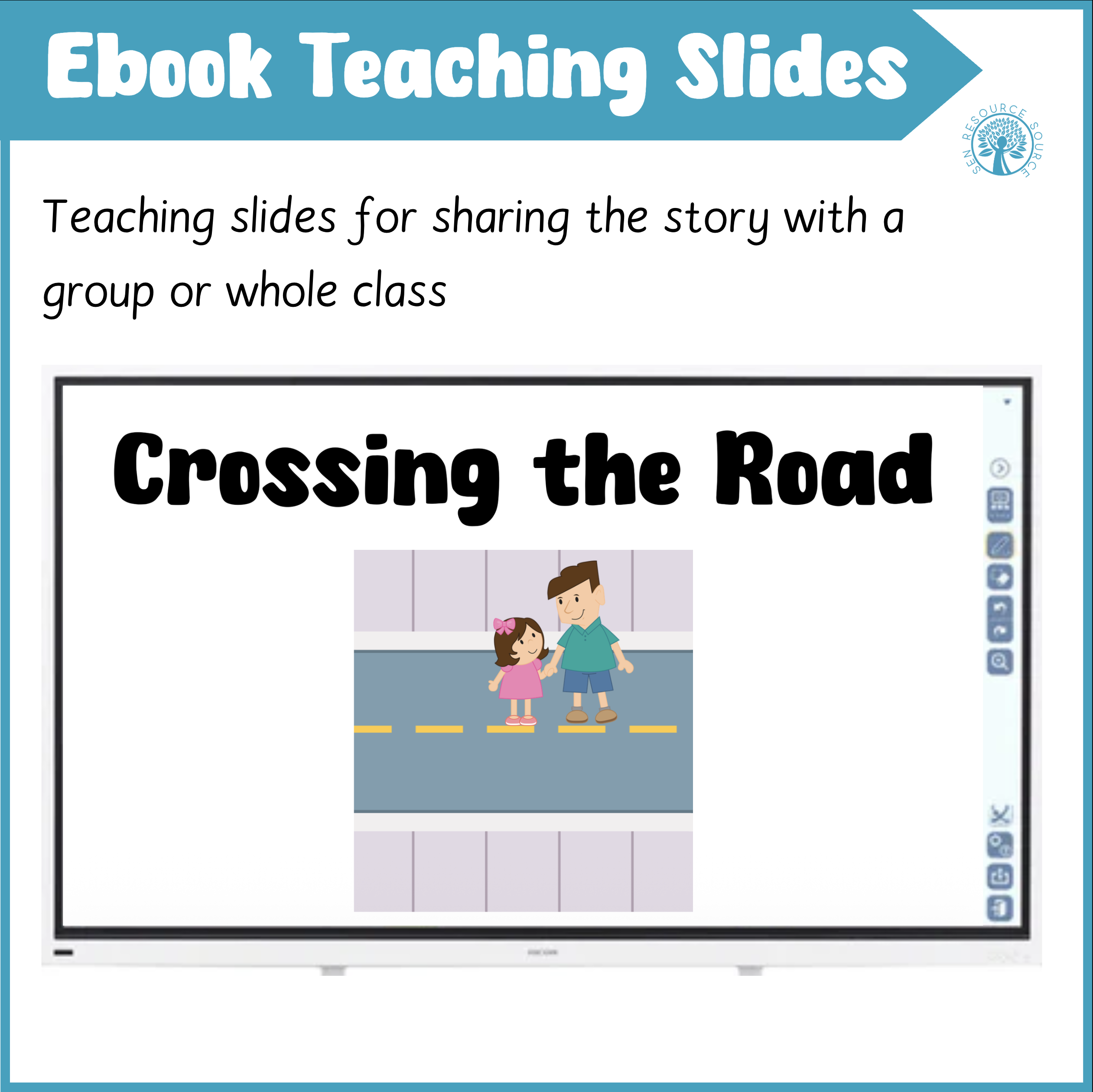 Crossing the Road Social Story | Teaching Resources