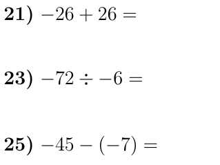 Operations with integers Bundle 2 | Teaching Resources