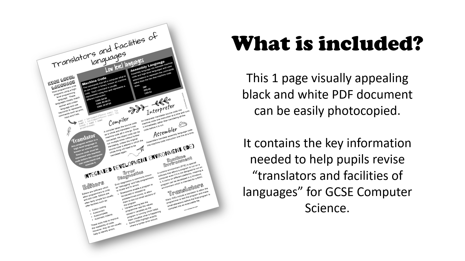 Translators And Facilities Of Programming Languages Revision Teaching