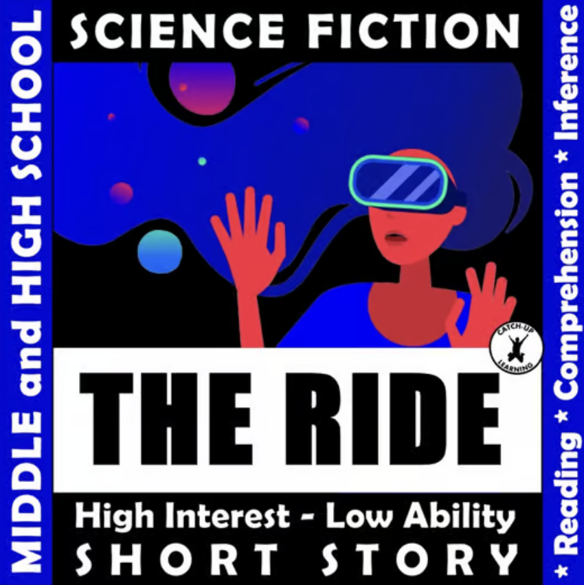 Reading Comprehension Passages Short Stories for Older Reluctant ...