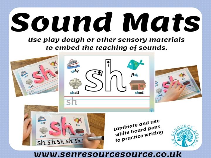 Sound play dough mats | Teaching Resources