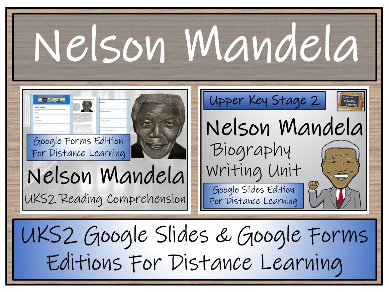 UKS2 Nelson Mandela Biography & Reading Comprehension Bundle | Digital ...