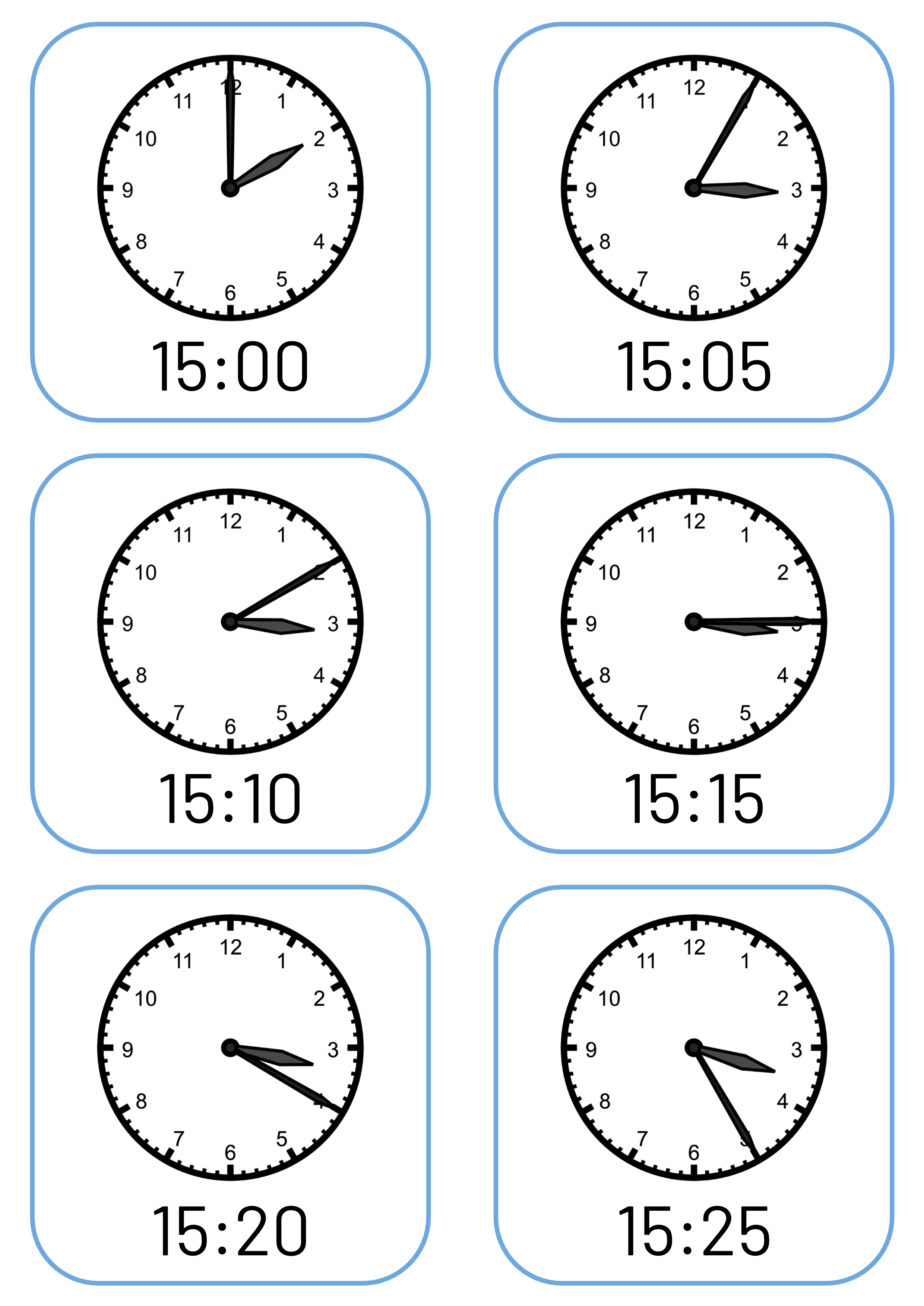Visual Timetable | With analogue & digital times | Editable and print ...