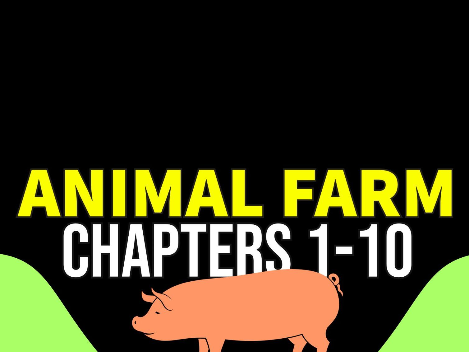 Animal Farm Chapters 1 10 And Context Teaching Resources animal-farm-chapters-1-10-and-context-teaching-resources