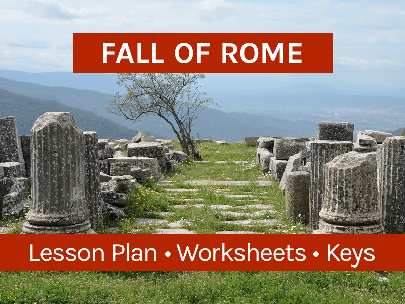 Fall Of Rome Lesson Plans
