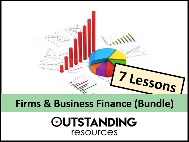 Economics: Firms, Business Finances & Types of Company Bundle (7 ...