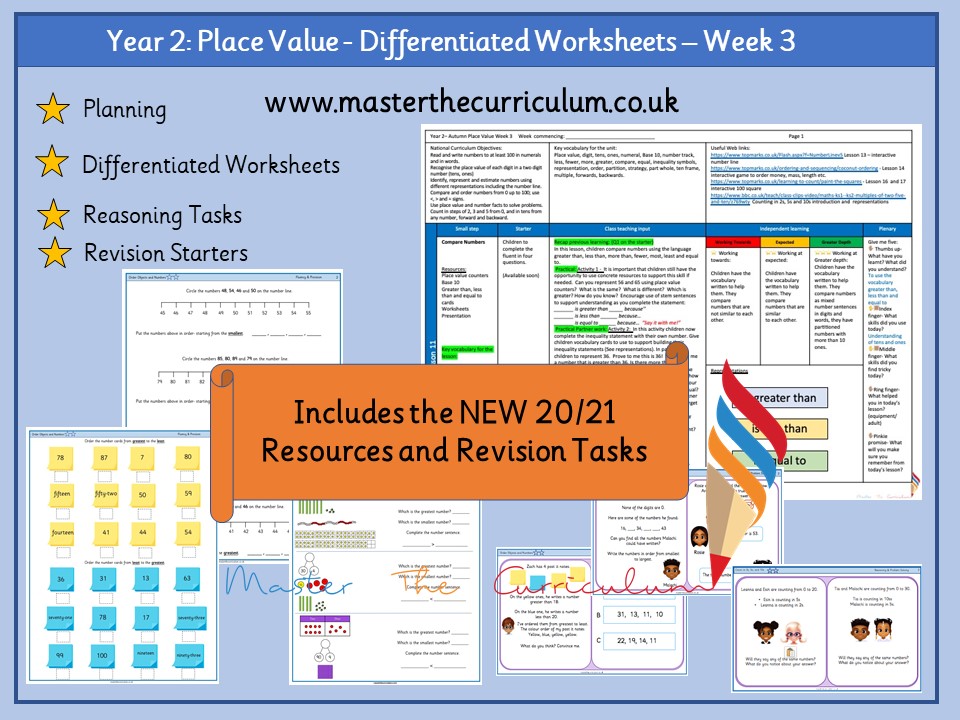 Year 2 Place Value Bundle | Teaching Resources