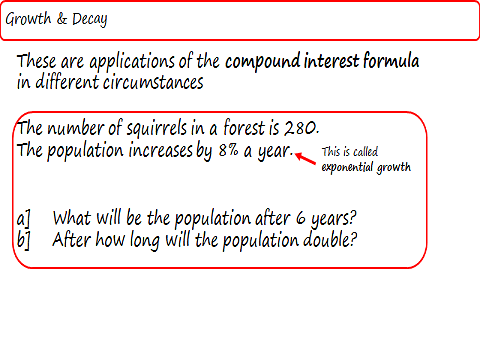 Percentages: Growth & Decay by jchowell | Teaching Resources