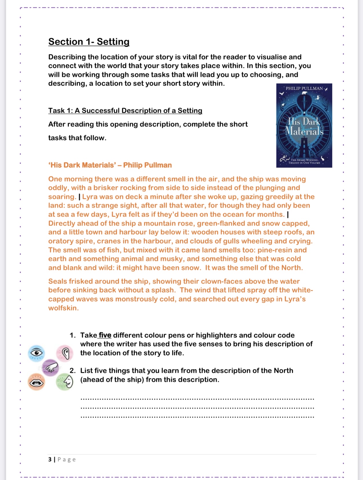 KS3 Short Story Project Booklet | Teaching Resources
