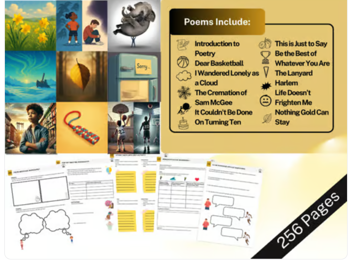 Poetry Bundle - 6th Grade / Year 7 (KS3) - 12 Engaging No Prep Lesson ...