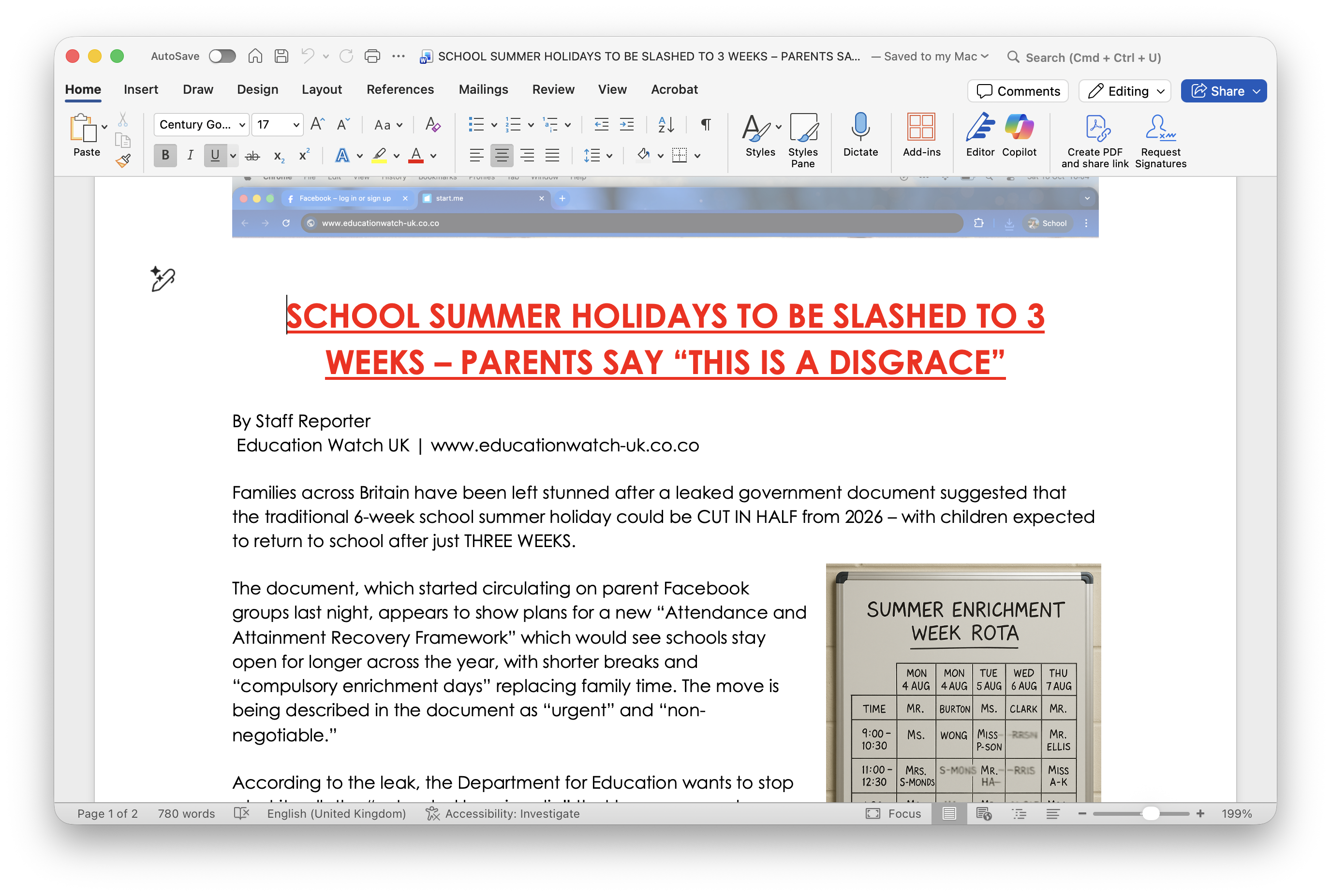 Fake News Articles - UKS2 Media Literacy, Critical Thinking and Online ...