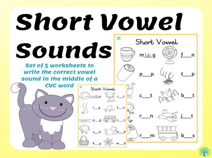 Short Vowel Sounds in CVC Words | Teaching Resources